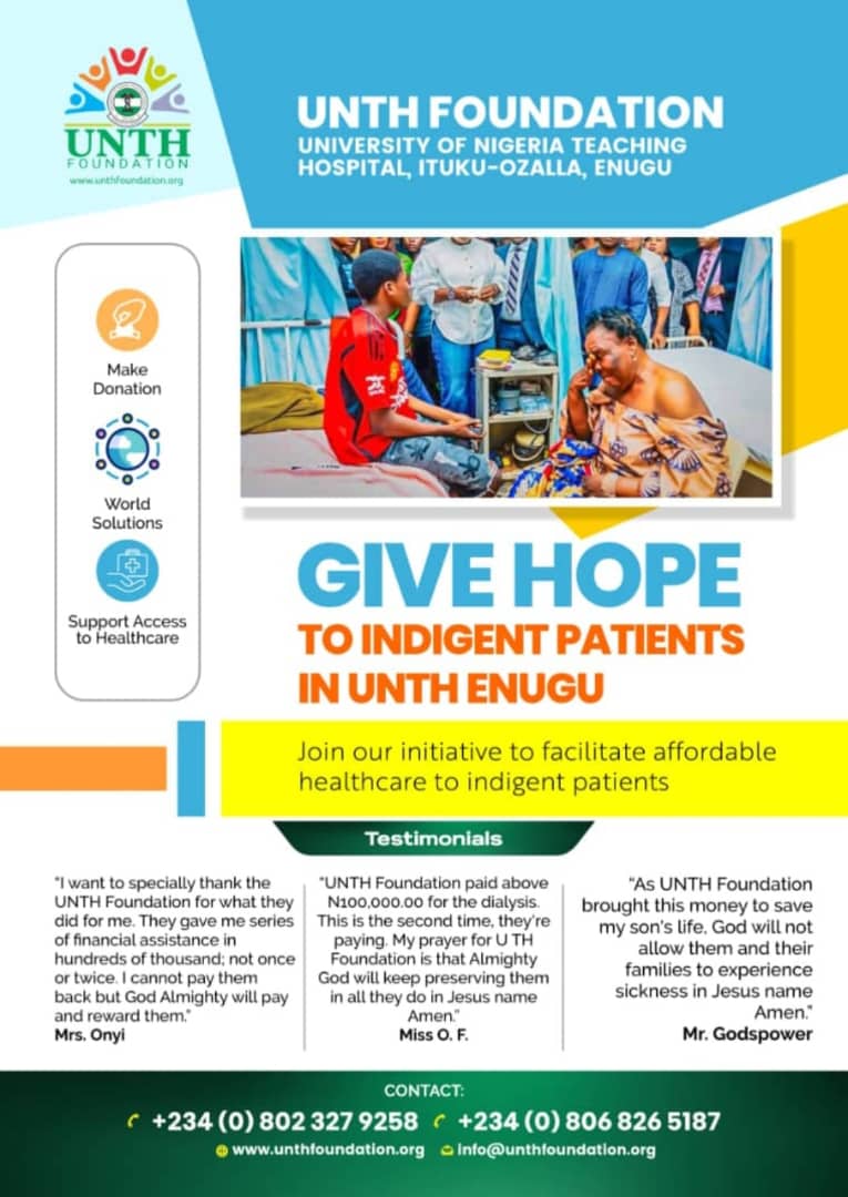 UNTH Foundation - Uniting for a Healthier Future